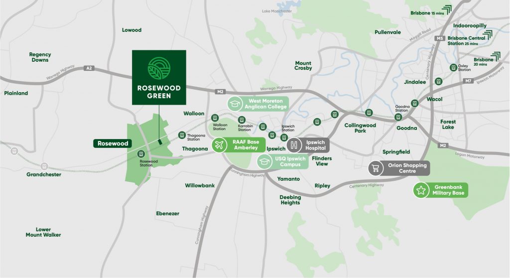 Map – Rosewood Green